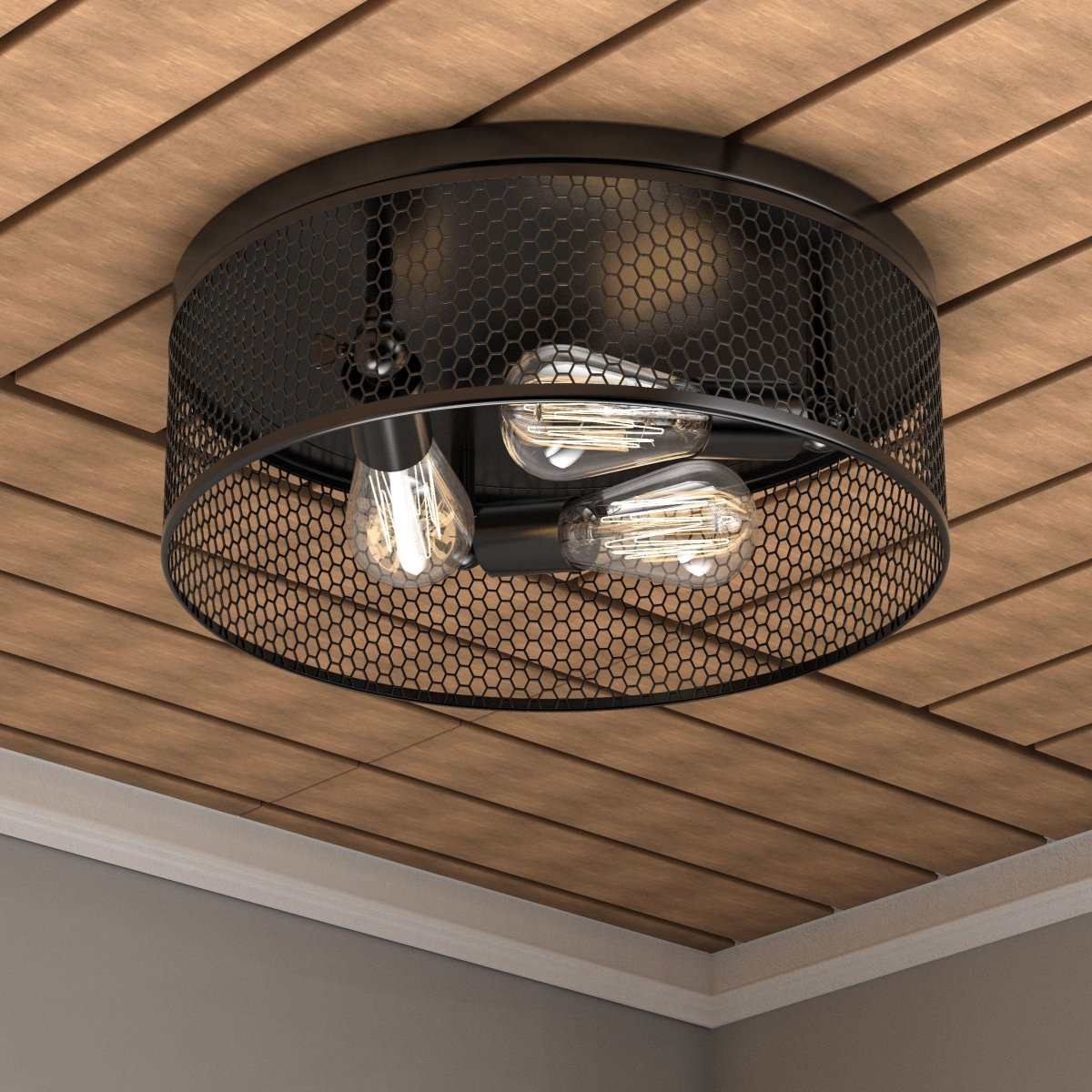 drum light fitting
