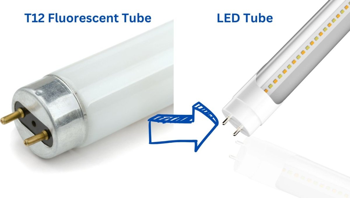 Can You Replace T12 Fluorescent Tubes with LED?