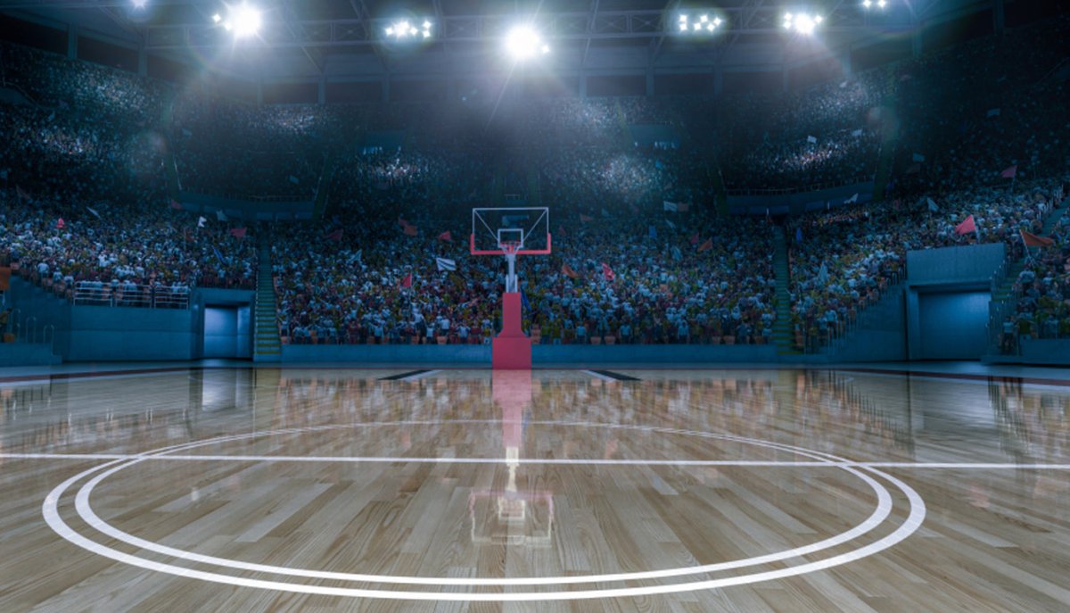 Basketball Arena Lighting