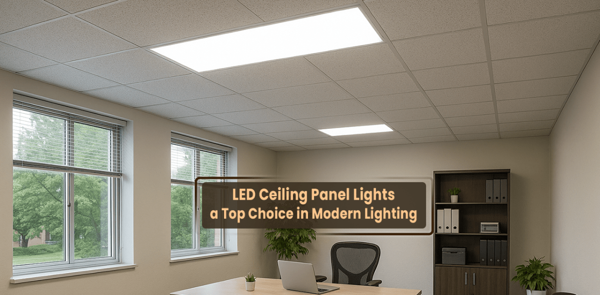 Why LED Ceiling Panel Lights Are Top Choice in Modern Lighting