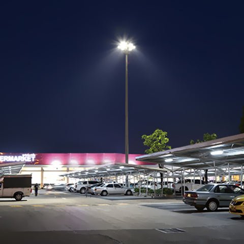 LED Area Light Fixtures | Outdoor Security Lighting