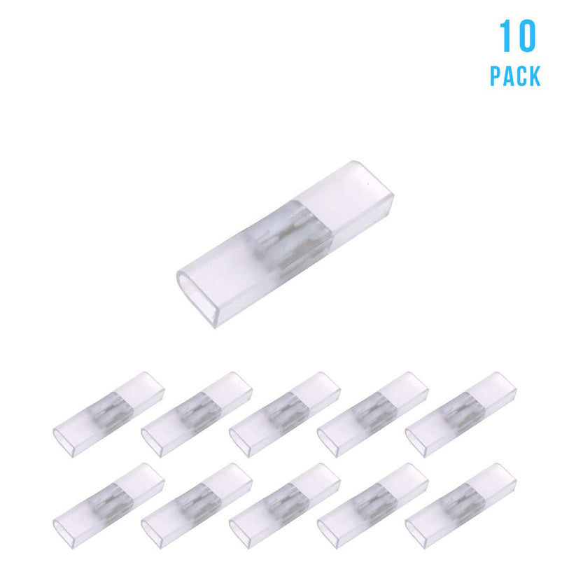 10-Pack Middle Connector for Led Neon Rope Lights