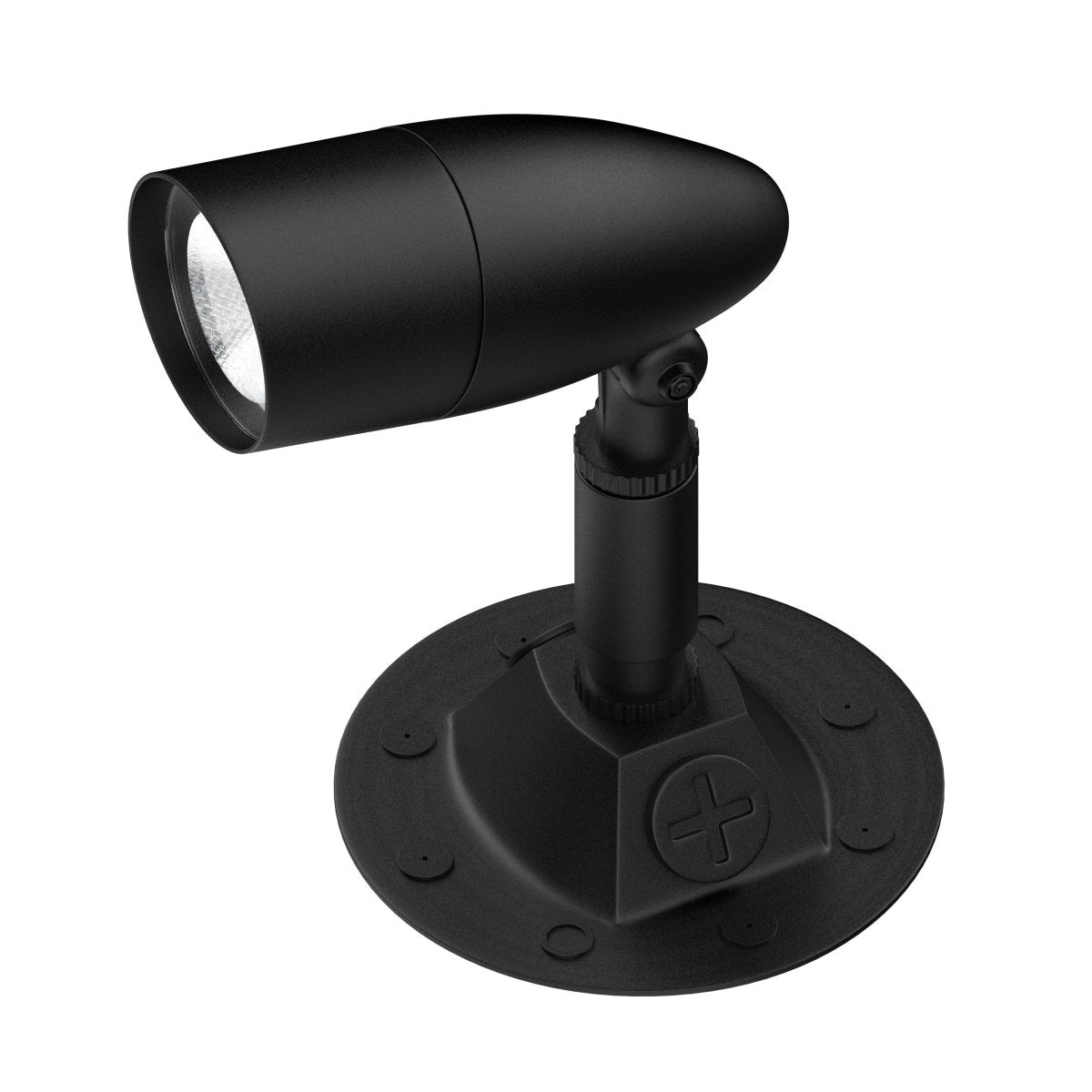 10W LED Spotlight, Dimmable, 900 Lumens, Textured Black Finish, ETL Li
