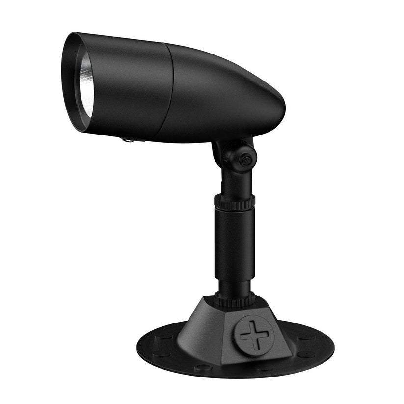 10W LED Spotlight, Dimmable, 900 Lumens, Textured Black Finish, ETL Li