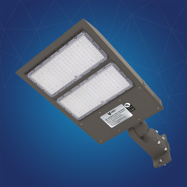 LED Pole Lights Outdoor, 300W/240W/200W Wattage Adjustable, 5700K, 133