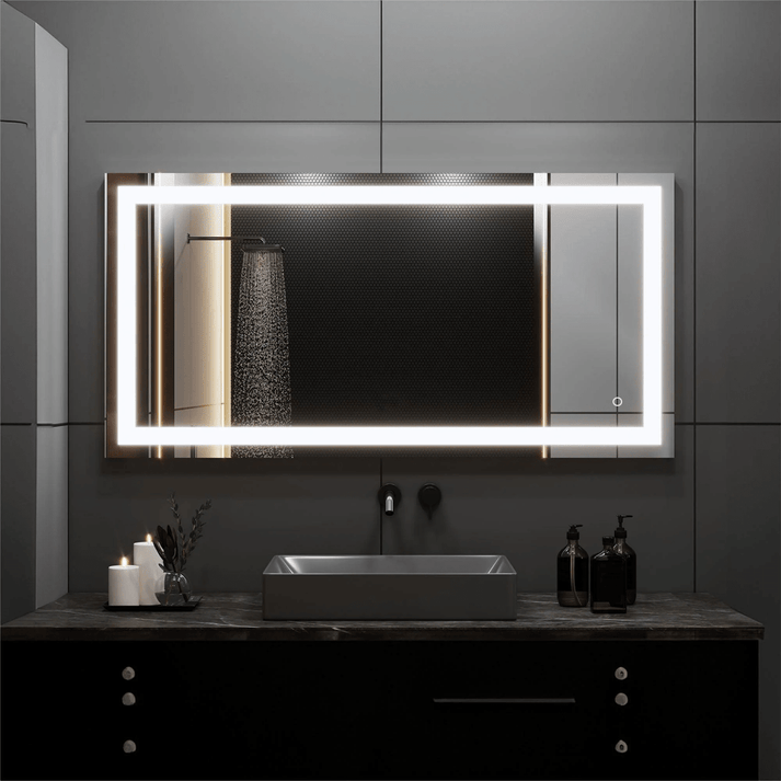 36 in. x 48 in. Vanity Mirror with Lights, Anti-Fog, CRI 90+, Makeup M