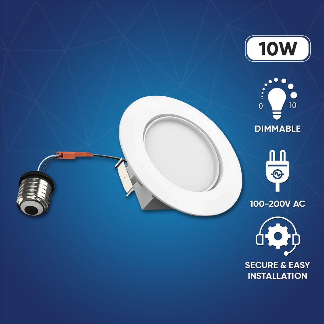 Eyeball Recessed Lighting- LED Downlights
