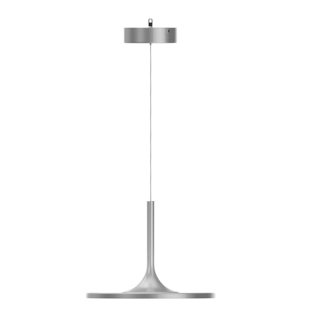 41W Round Plate Pendant Light, 3000K, 2225LM, Diameter 17.3" x 55"H, D