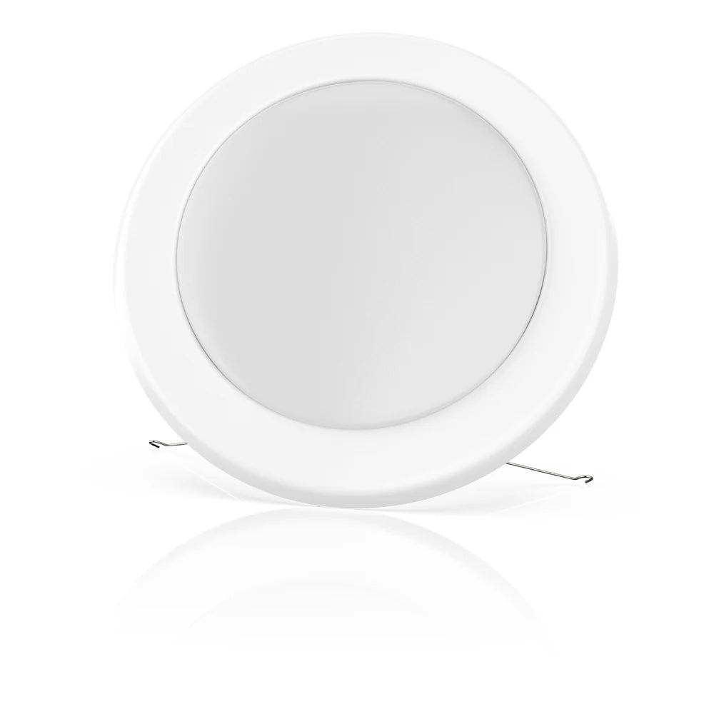 6" LED Disk Downlight, 15W, 5CCT Changeable: 2700K/3000K/3500K/4000K/5