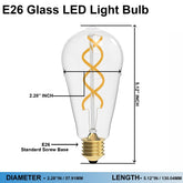 LED Filament Bulbs - LedMyPlace