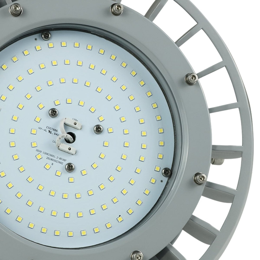 60 Watt LED Explosion Proof Round High Bay Light, B Series, Dimmable,