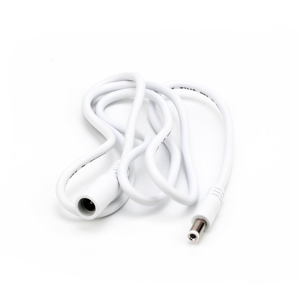 6ft wire with DC5.5 female connector at one end,DC5.5 male connector a