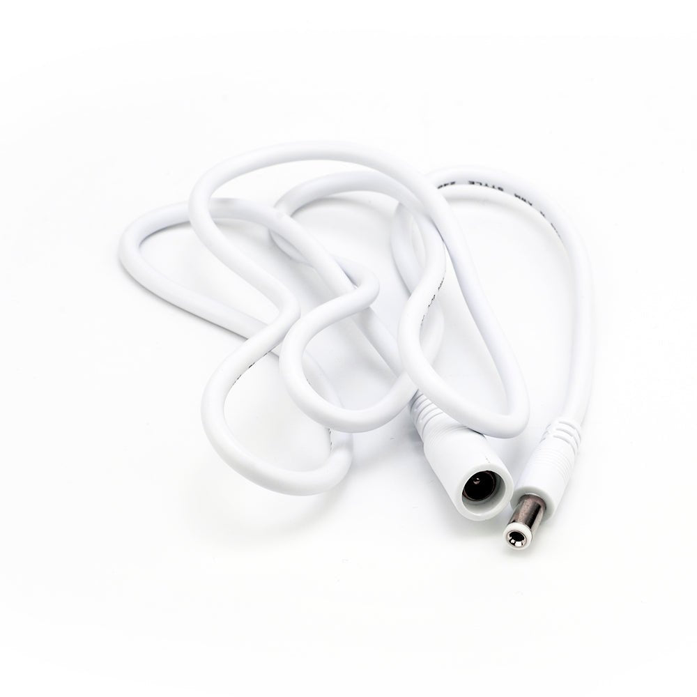 6ft wire with DC5.5 female connector at one end,DC5.5 male connector a