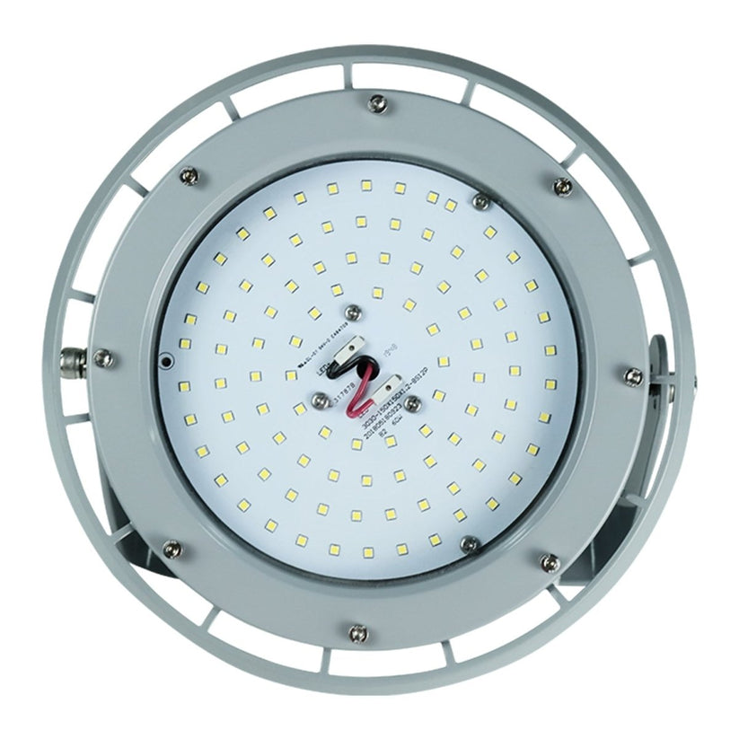 80 Watt LED Explosion Proof Round High Bay Light, B Series, Dimmable,