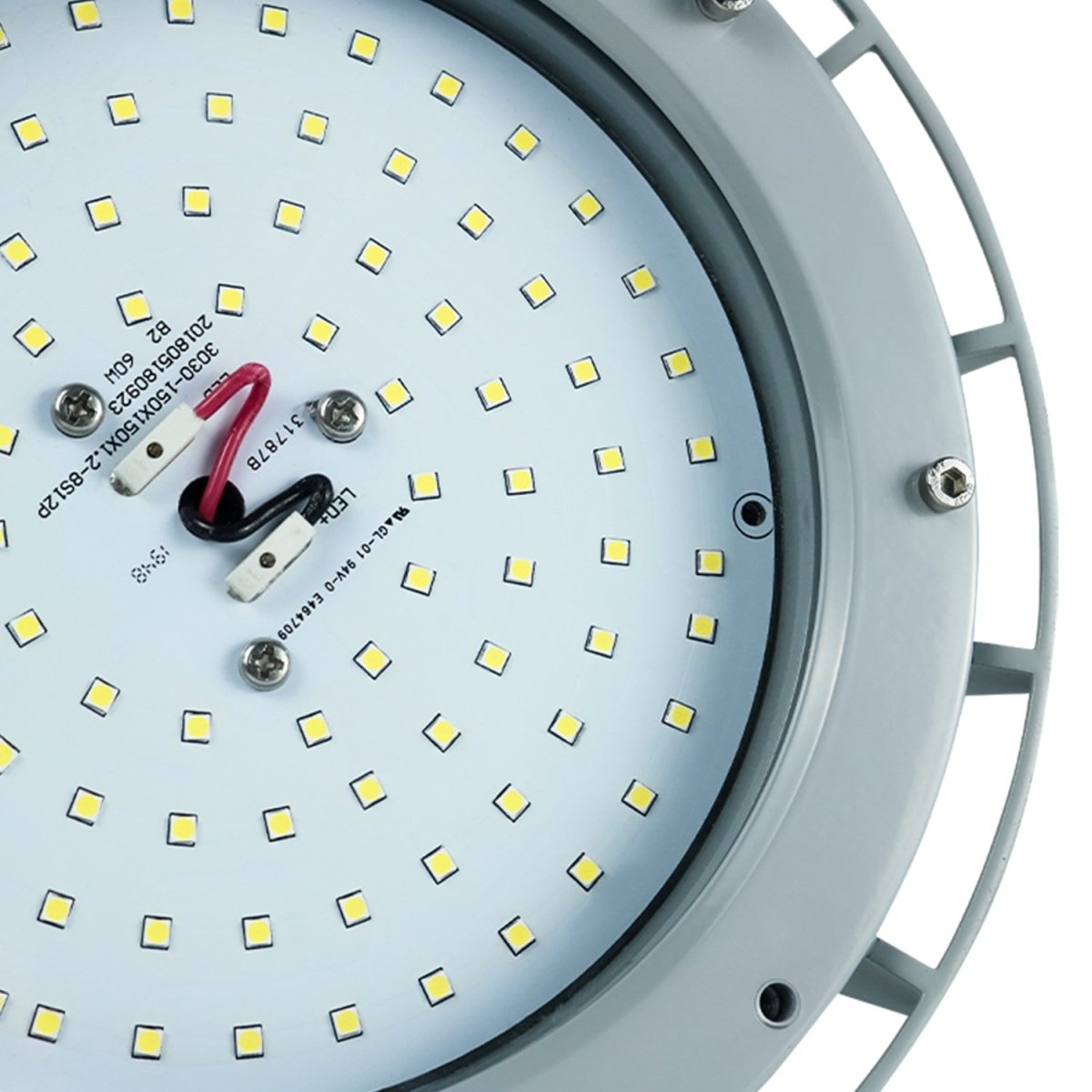 80 Watt LED Explosion Proof Round High Bay Light, B Series, Dimmable,