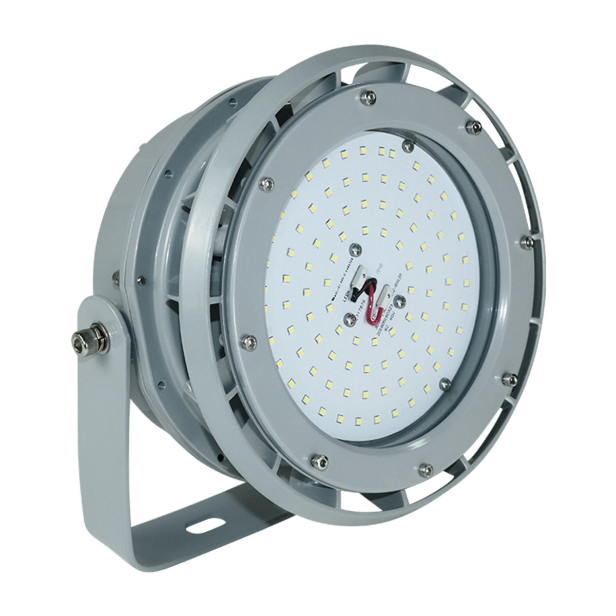 80 Watt LED Explosion Proof Round High Bay Light, B Series, Dimmable,
