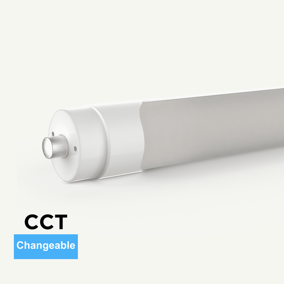 T8 8ft LED Tube/Bulb - 48w/40w/36w/32w Wattage Adjustable, 130lm/w, 30