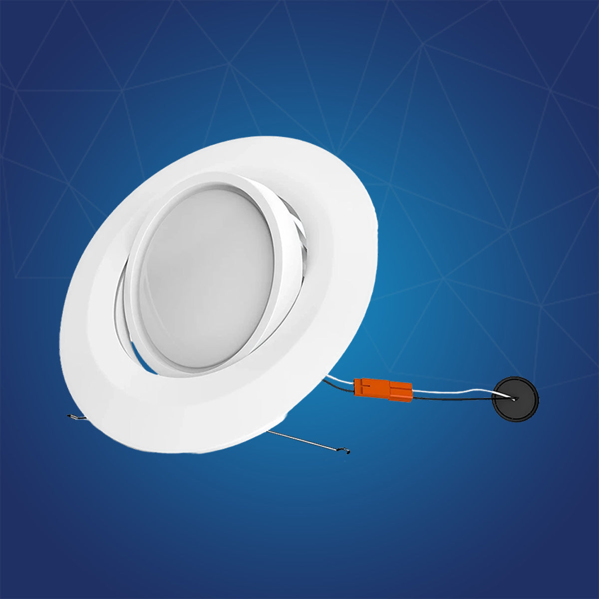 4 Inch LED Recessed Lighting with Adjustable Eyeball, 10W, Dimmable, M