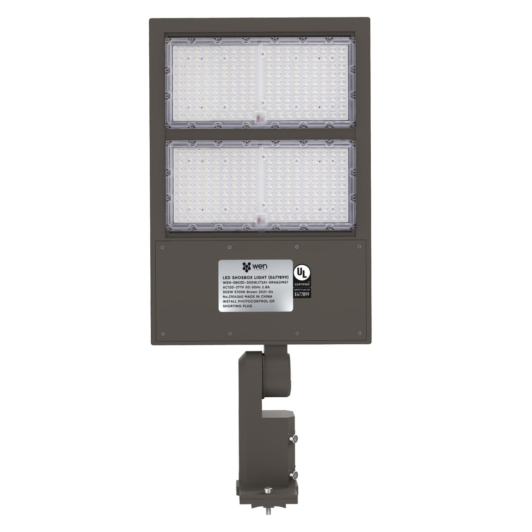 LED Pole Lights Outdoor, 300W/240W/200W Wattage Adjustable, 5700K, 140