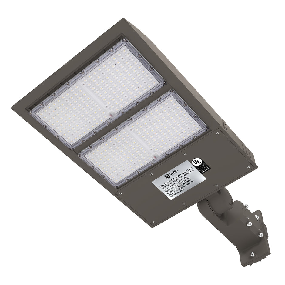 LED Pole Lights Outdoor, 300W/240W/200W Wattage Adjustable, 5700K, 140