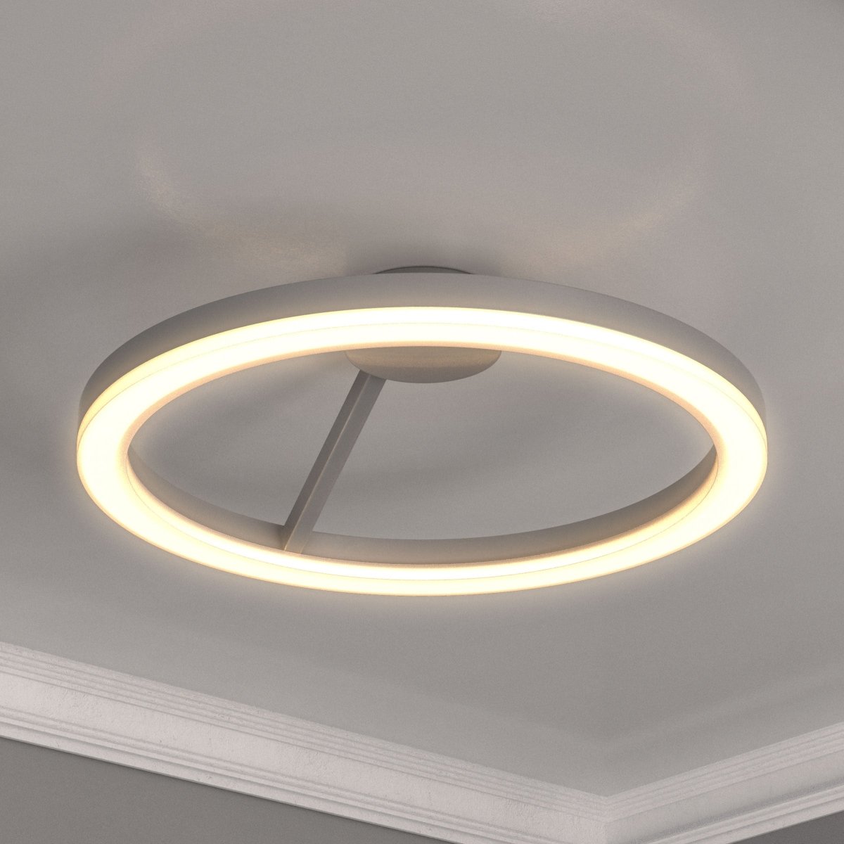 Ceiling Lamp, Circle Shade Led Round Shade Ceiling Lights for Bedroom