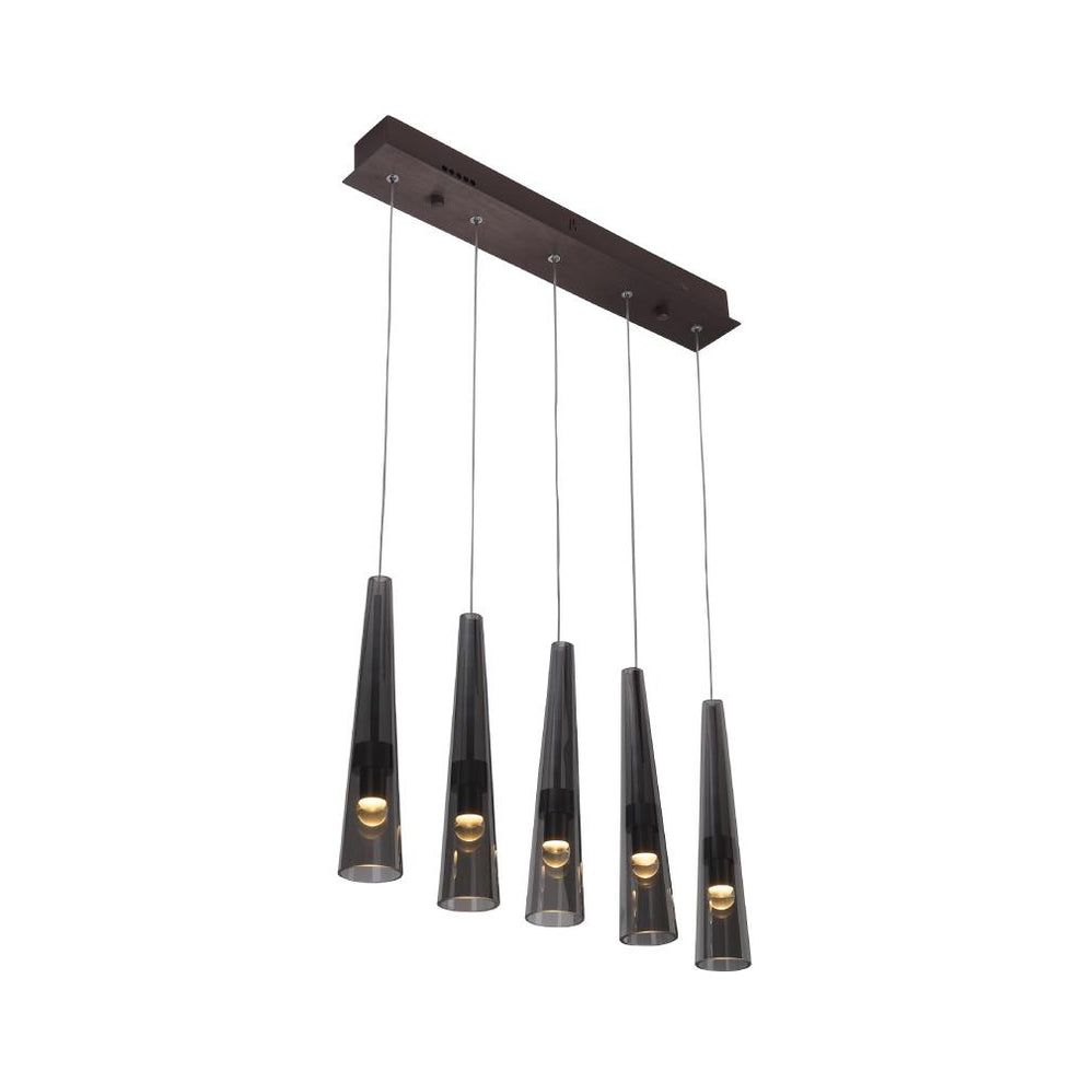 Chandeliers 5-lights, Dining Room Lighting Fixtures, 25W, 3000K, 1250L
