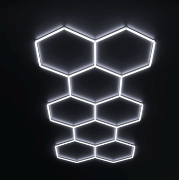 Hexagon LED Garage Light - LedMyPlace