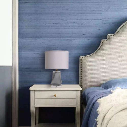 Kala 24" Twist Frosted Glass Table Lamp - Smoke Gray