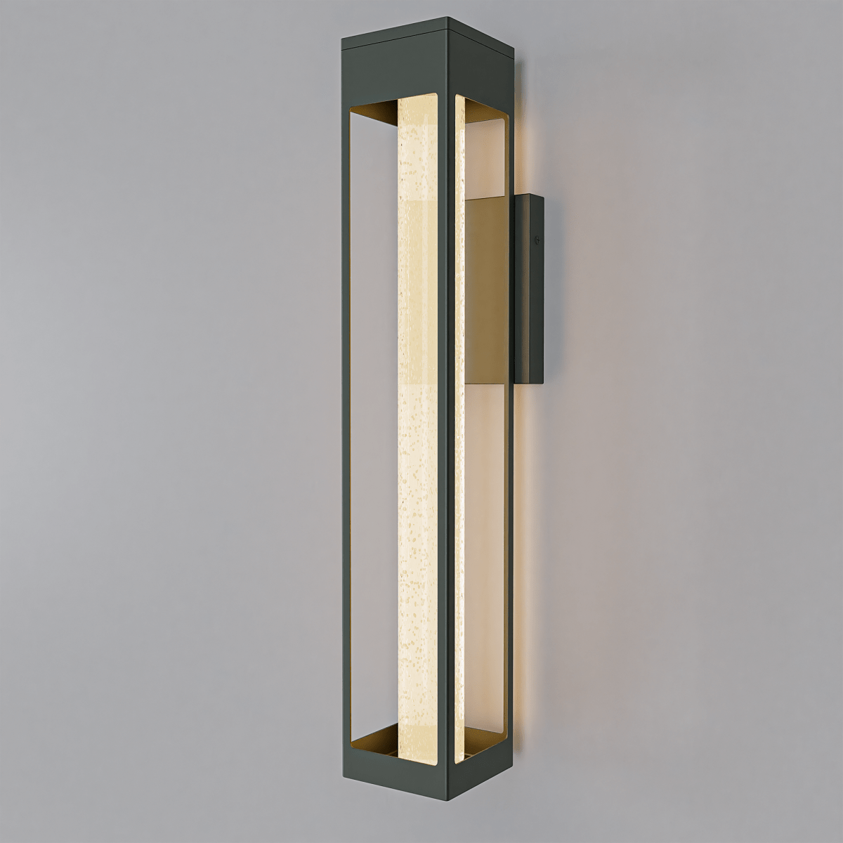 LED Crystal Bubble Glass Wall Sconce, 11W, 3CCT