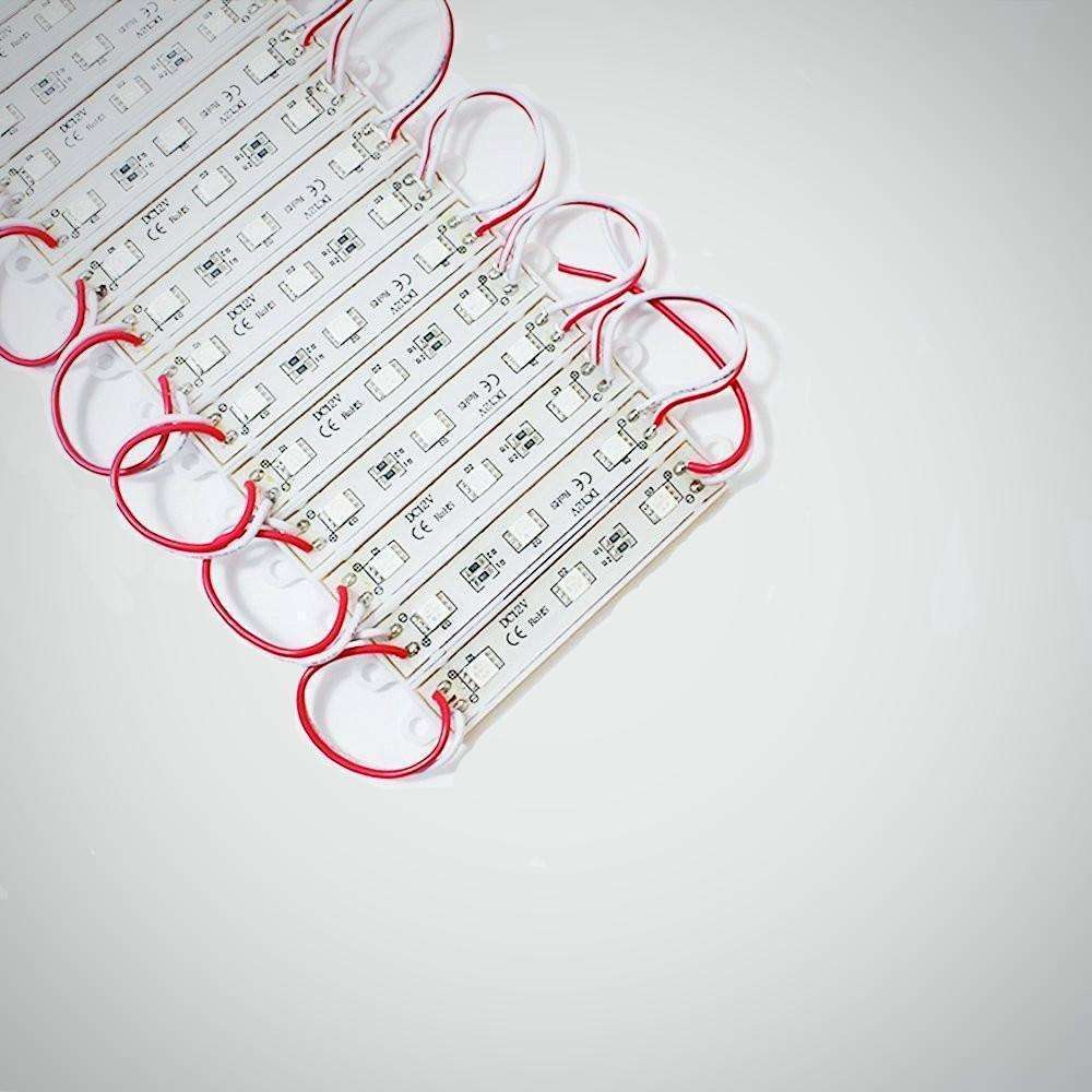 LED Lights 50/50 Red Modules - LEDMyplace