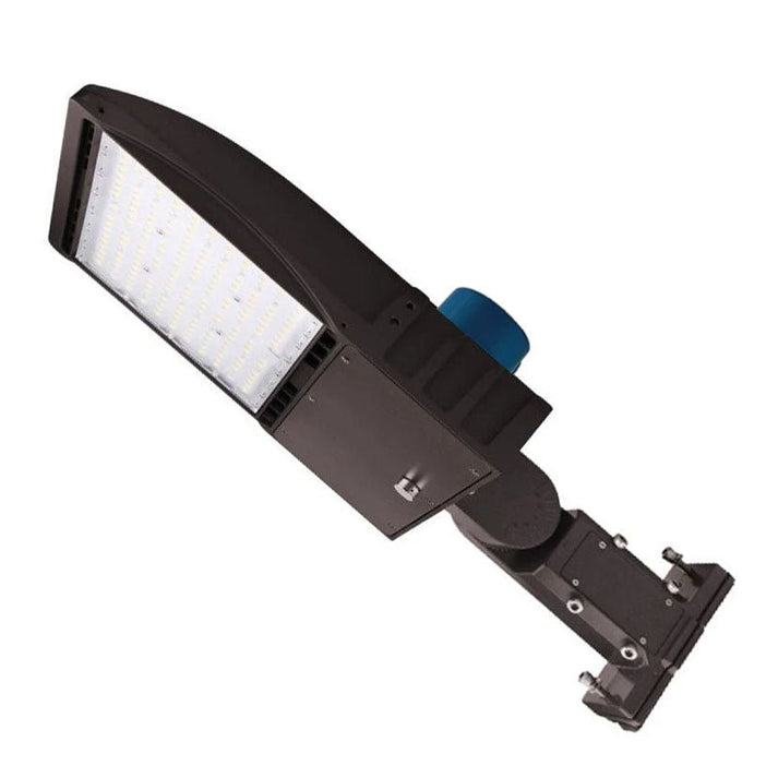 LED Pole Light 150W/120W/100W, Dusk to Dawn, 4000K, Universal Mount, Bronze