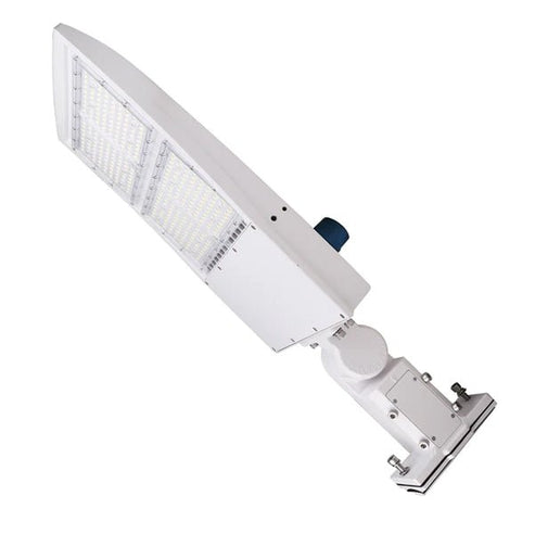 300W/240W/200W LED Pole Light, IP65, Universal Mount, Dusk to Dawn, White