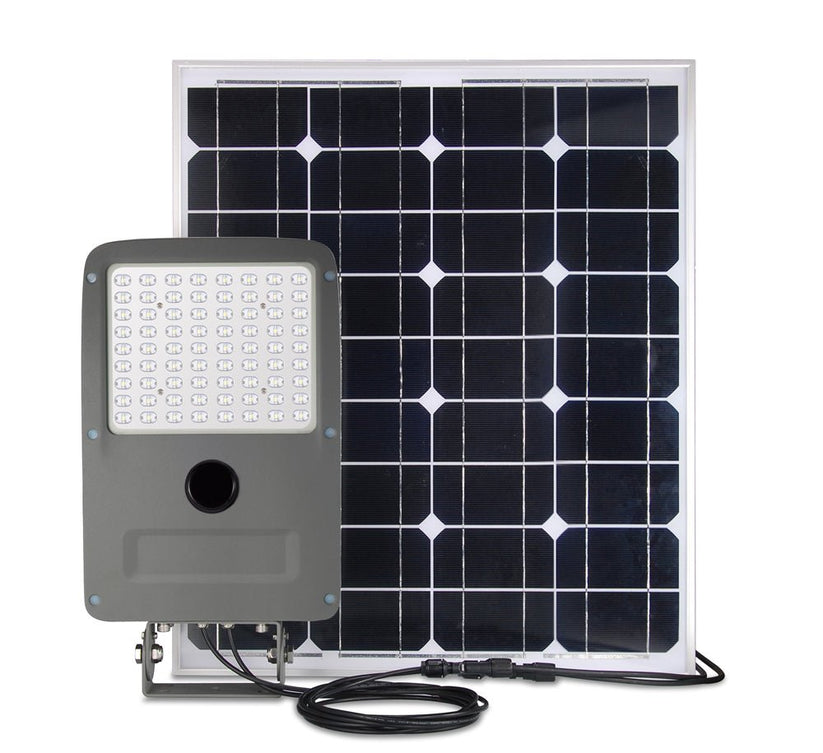 60 Watt - Outdoor Led Solar Flood Lights Set