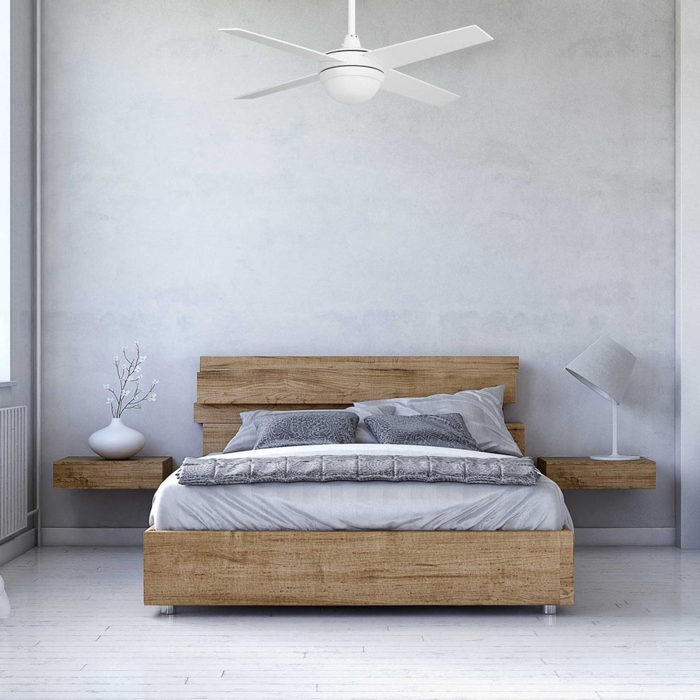 Nova 48-inch Indoor Best Smart Ceiling Fan with LED Light Kit & Wall C
