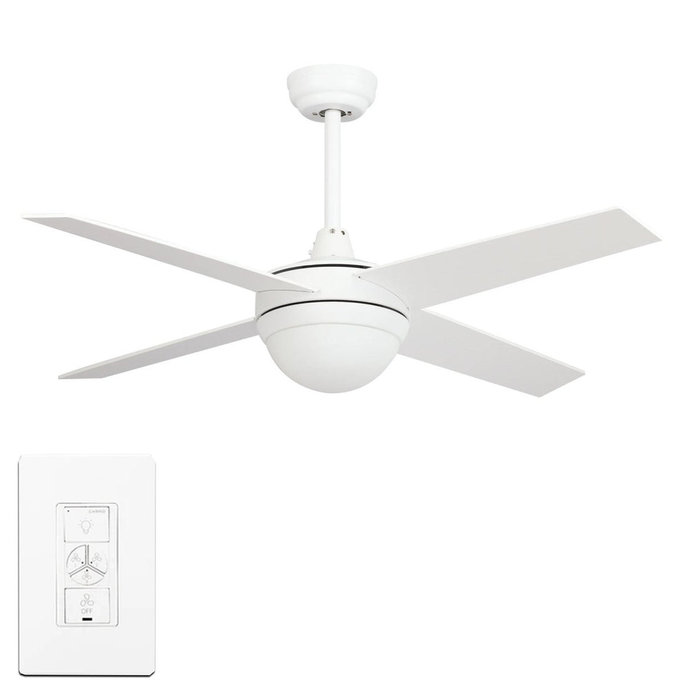 Nova 48-inch Indoor Best Smart Ceiling Fan with LED Light Kit & Wall C