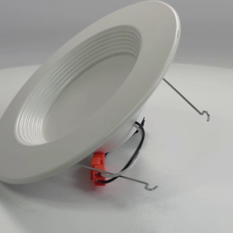 4 Inch LED Recessed Lighting, 10W, Dimmable, ETL Listed, Baffle Trim,