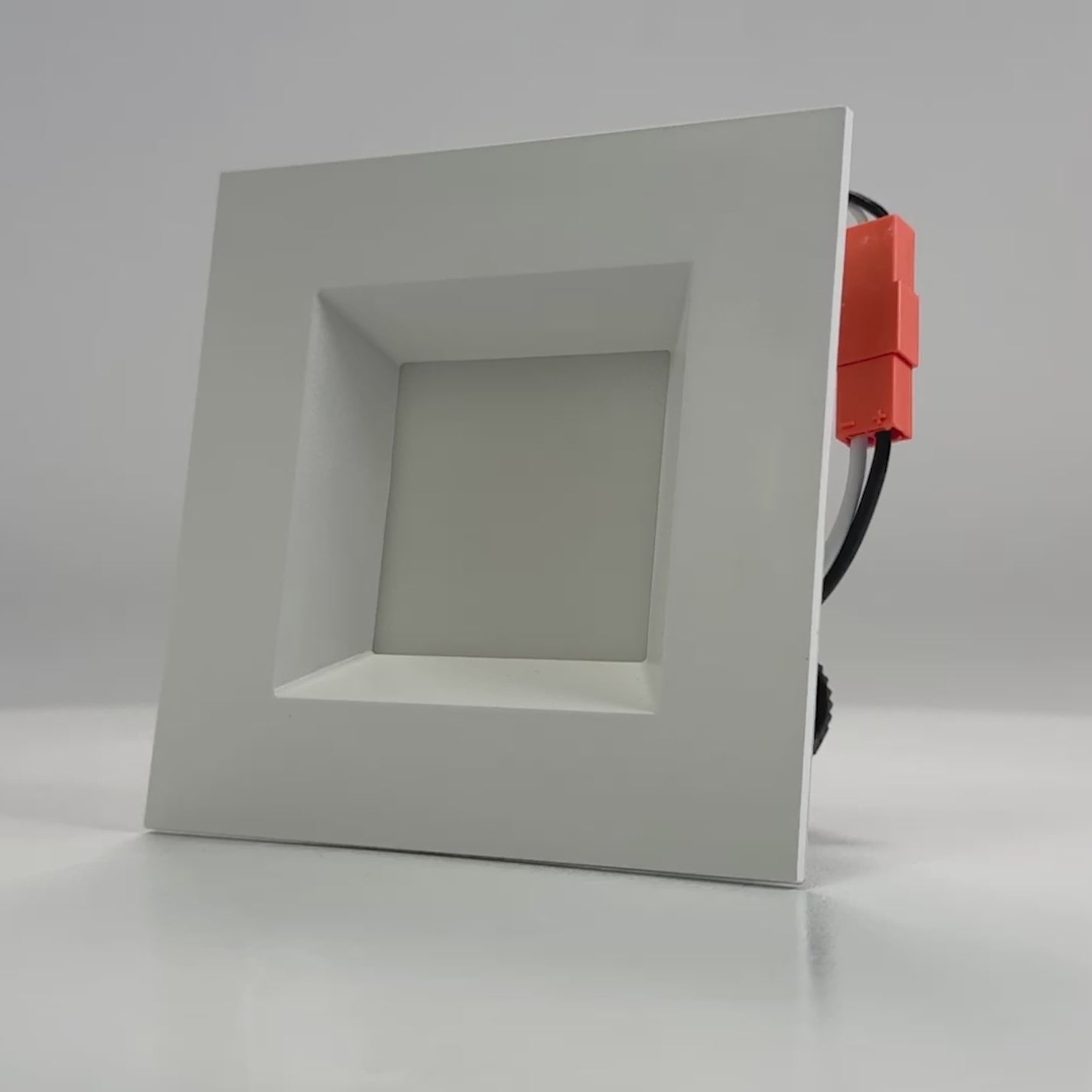 4 Inch LED Recessed Lighting, 9W, Square, ETL, Energy Star Listed, Tri