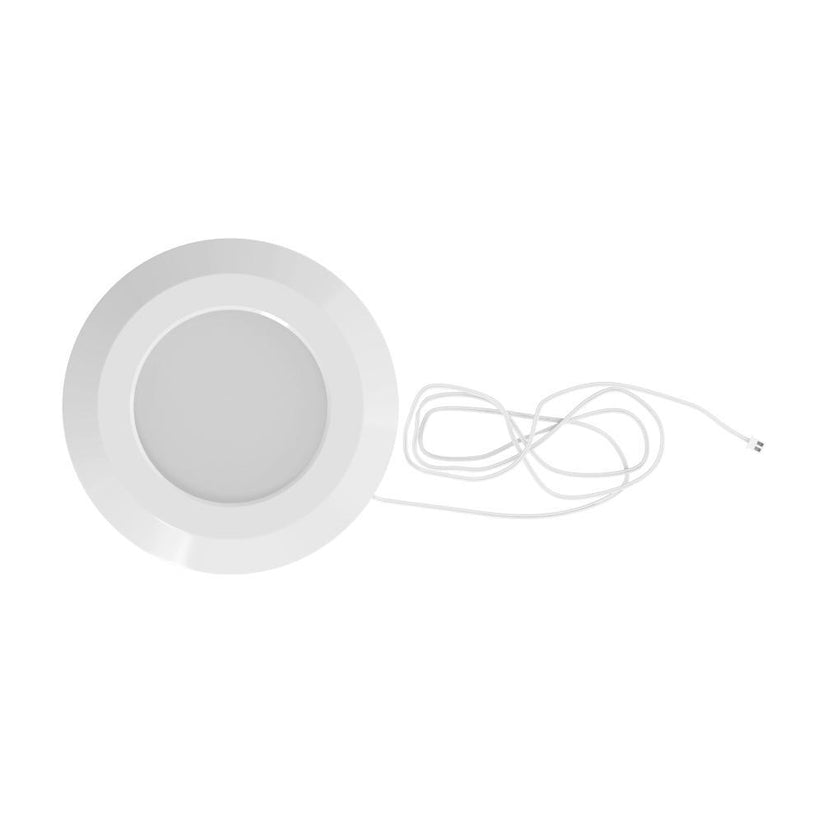 Slim LED Puck Light, 3-Piece Kit With 12V Adaptor & Wave Sensor Dimmin