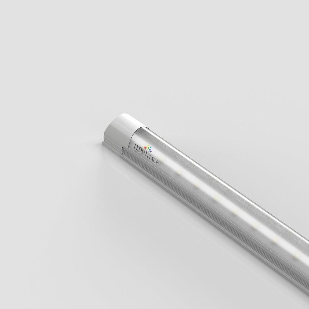 T8 8ft Integrated LED Tube Light 60W V-Shape 5000K Daylight White, Fro