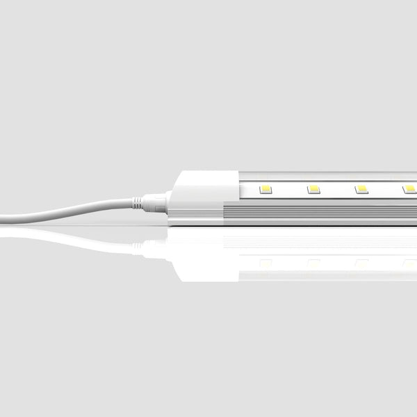 T8 LED Freezer/Cooler Tube Light - V Shape - 6ft 40W 5000k Clear 4800