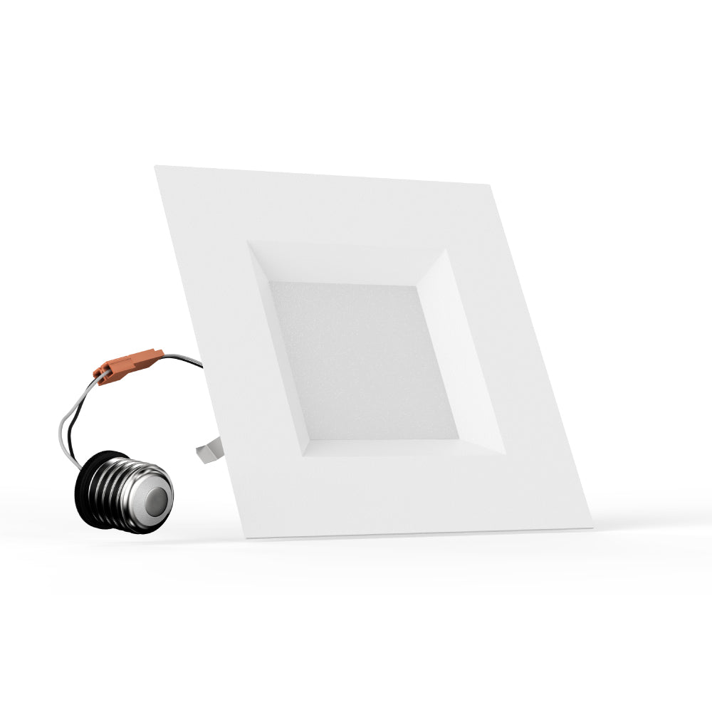 4 Inch LED Recessed Lighting, 9W, Square, ETL, Energy Star Listed, Tri ...