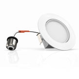 4 Inch LED Recessed Lighting with Adjustable Eyeball, 10W, Dimmable, M ...