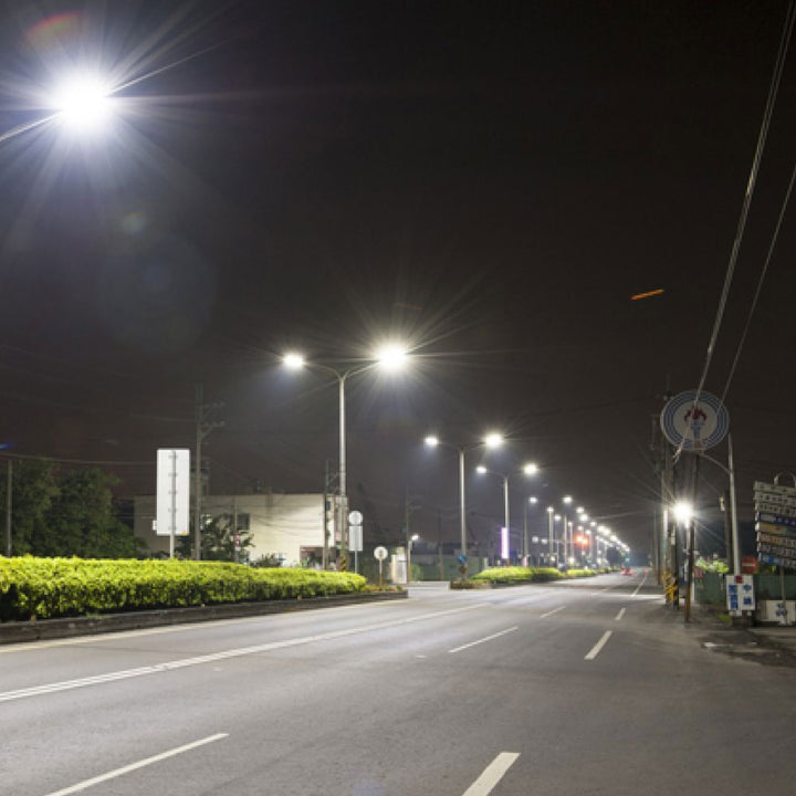 300W LED Pole Light with Dusk to Dawn Photocell, 3000K, Universal Moun